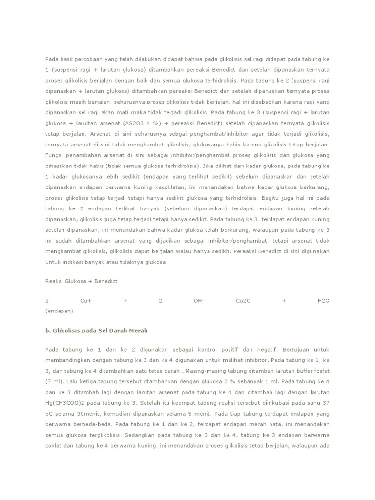 Fungsi NaF Dan Arsenat | PDF