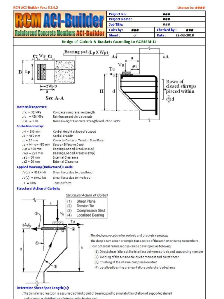 Corbel Design PDF | PDF