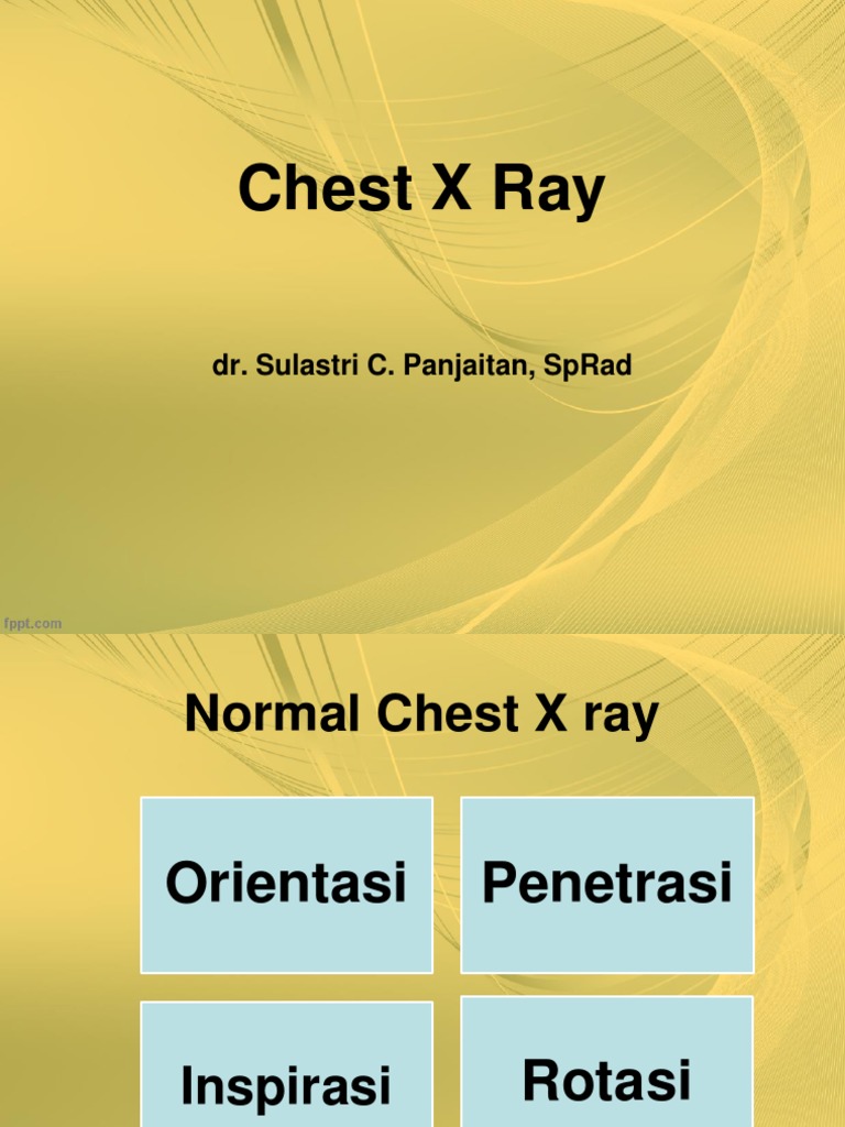 Panduan Interpretasi Rontgen Dada | PDF | Sains & Matematika