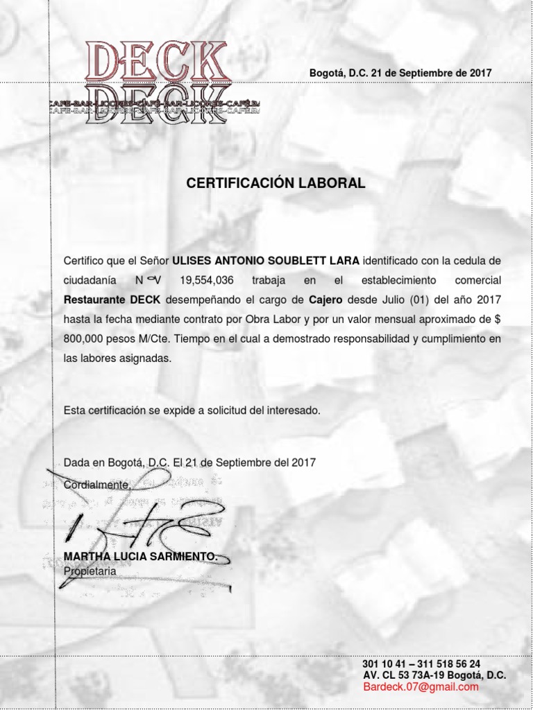 CERTIFICACION LABORAL ULISES CAJERO.docx