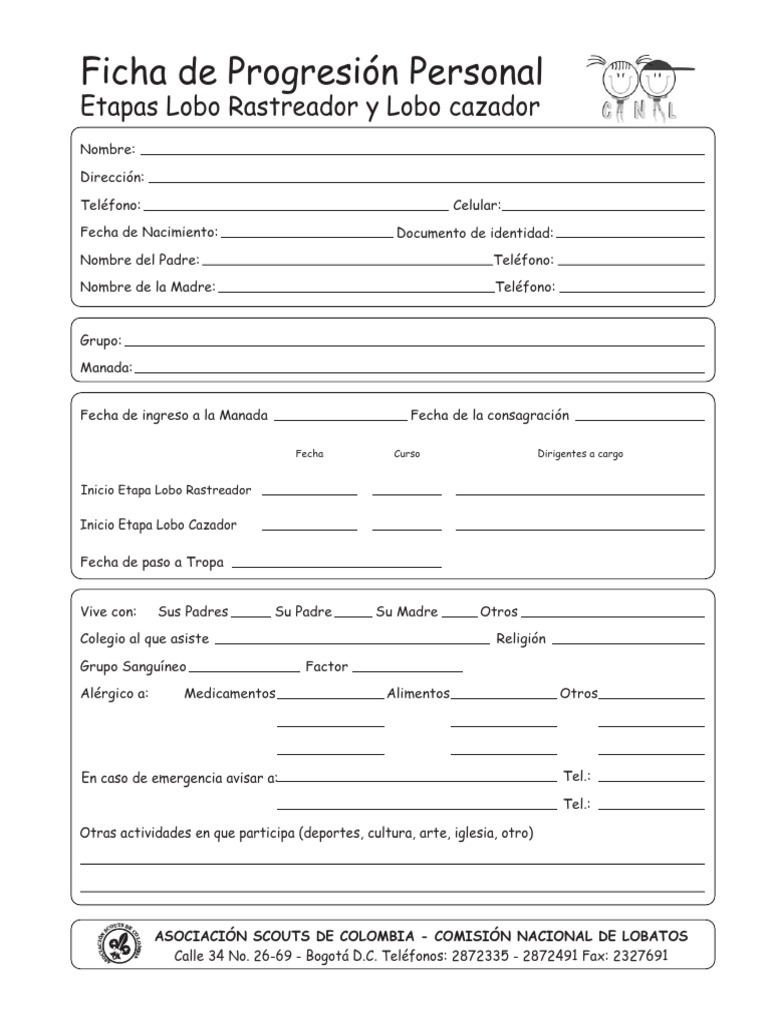 Ficha Reme Scouts: Formato y Progresión | PDF | Creatividad | Oración