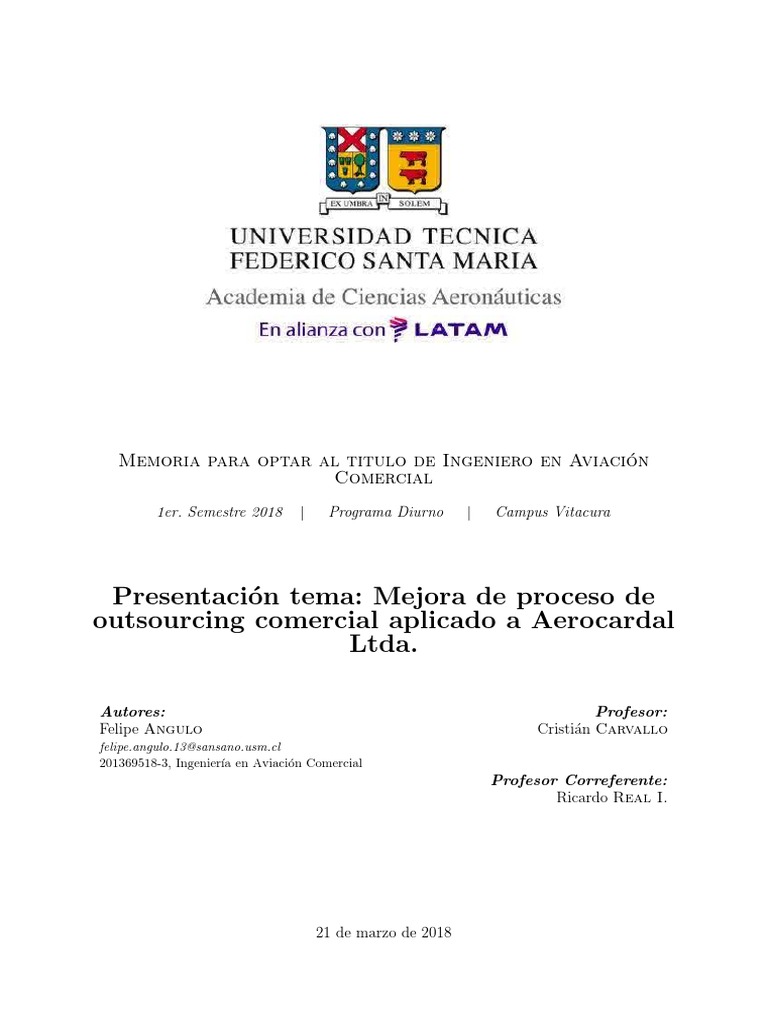 Presentacion de Tema de Memoria Felipe Angulo Cárdenas | PDF ...