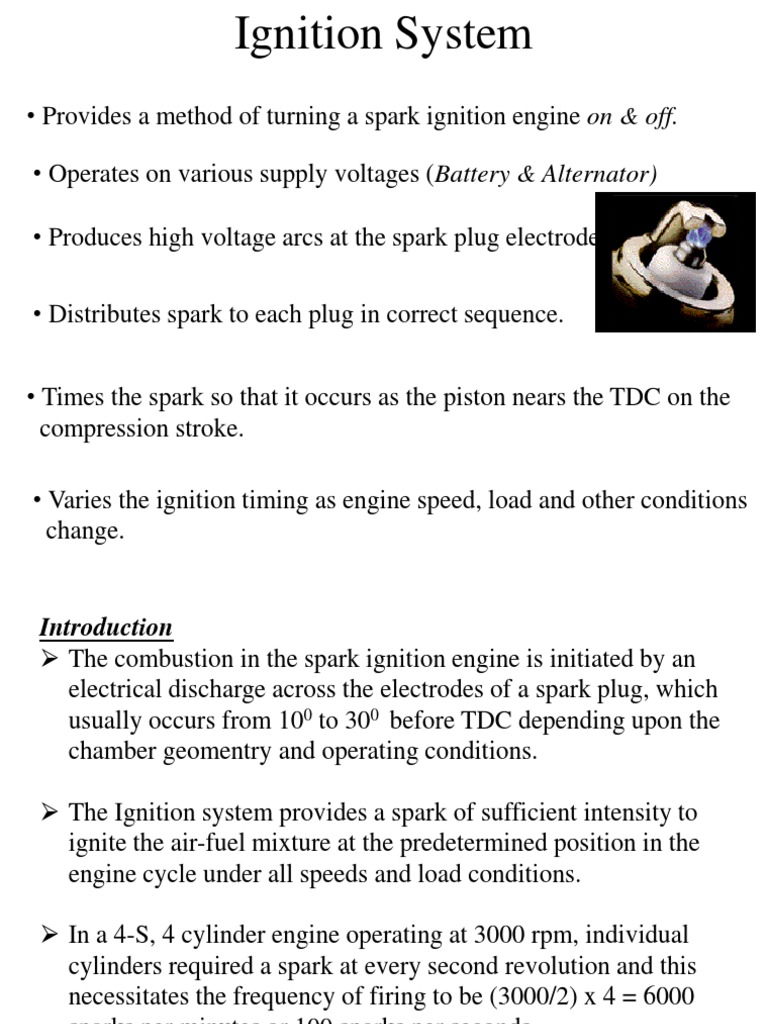 Ignition System | PDF | Ignition System | Distributor