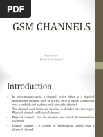 GSM Channels & Air Interface | PDF | Telecommunications | Information ...