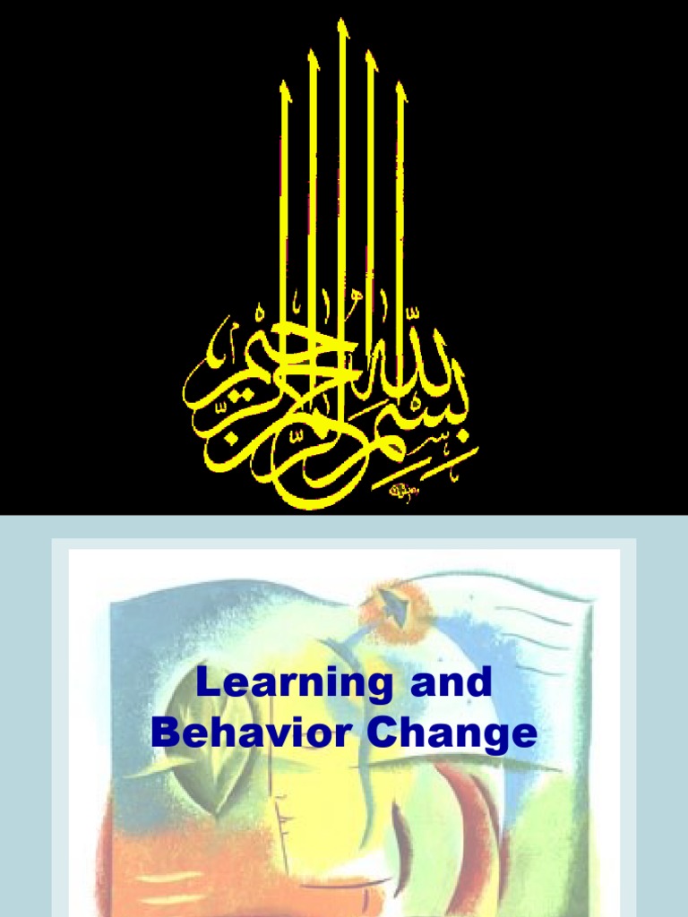 Learning and Behavior Modification Techniques | PDF | Classical Conditioning | Reinforcement