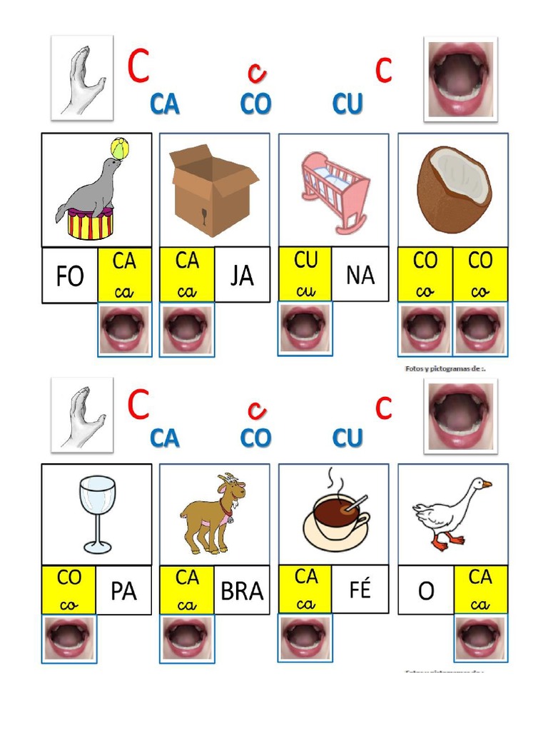 Cuaderno Fonetico Con Apoyo Visual | PDF