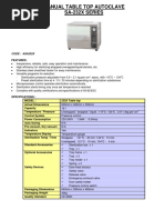 Autoclave Temperature and Time Pressure Chart | PDF | Physical ...