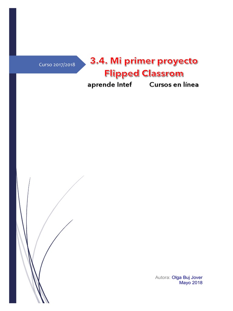 3.4. Mi Primer Proyecto Flipped Classroom | PDF | Plan de estudios | Lingüística