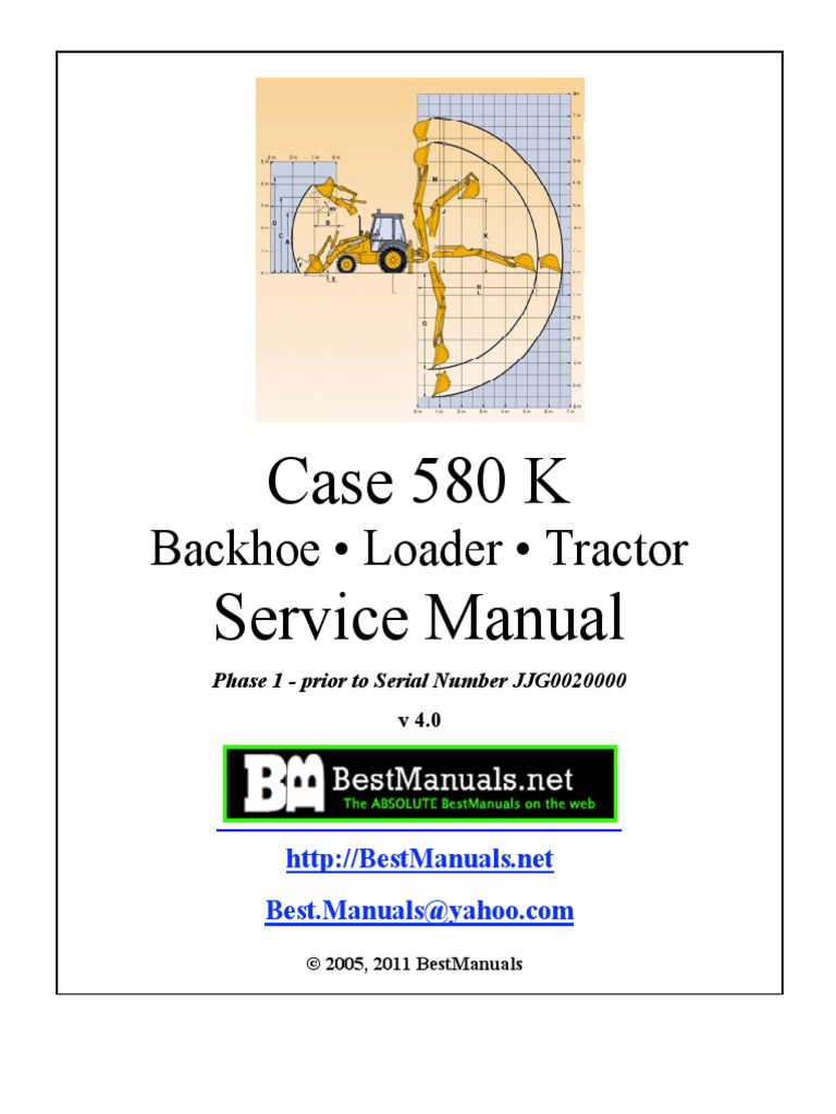 Case 580k SM | PDF | Cylinder (Engine) | Piston