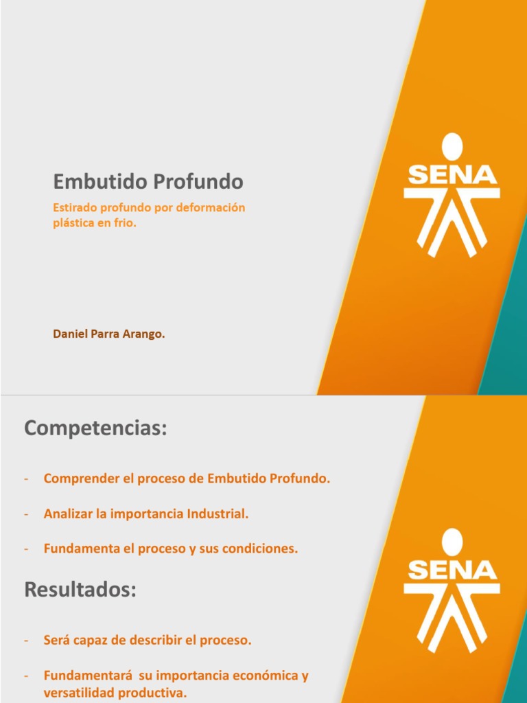 Proceso de Embutido Profundo | PDF | Metalurgia | Procesos industriales