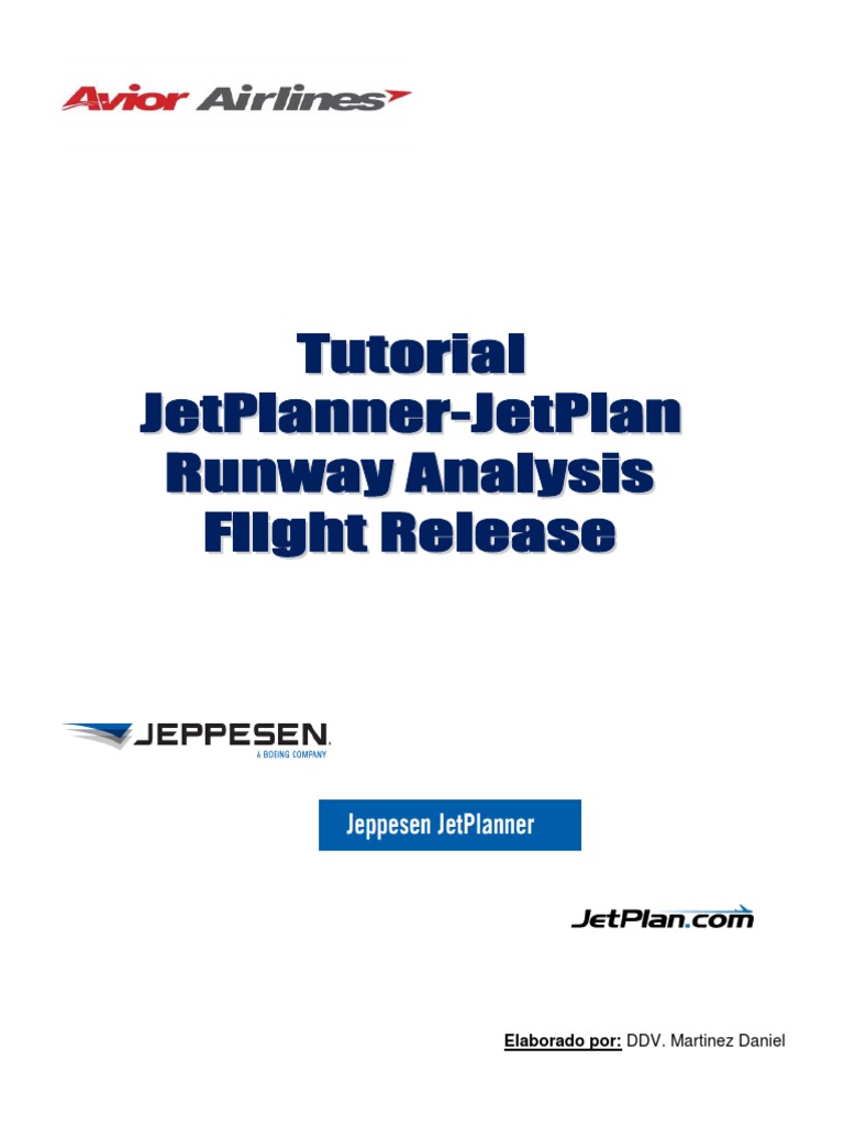Jetplanner Jetplan | PDF | Aeropuerto | Aviación