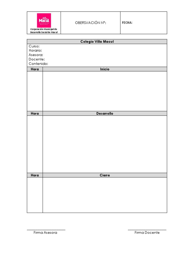 Notas de Campo | PDF | Escuelas