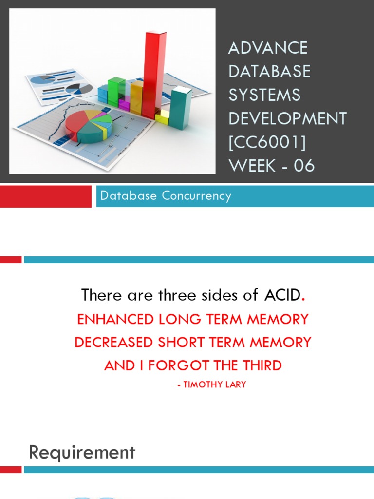 Database Concurrency Pdf Database Transaction Distributed Computing