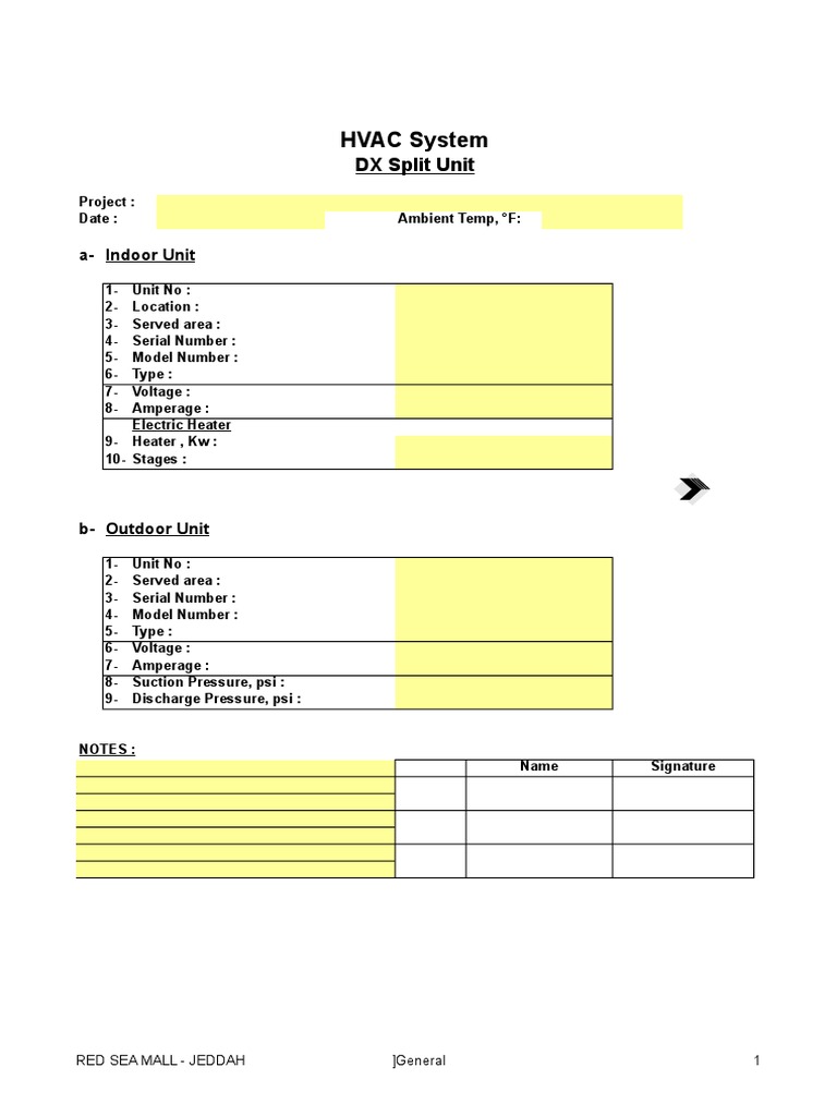 HVAC System: DX Split Unit | PDF | Building Technology | Heating ...