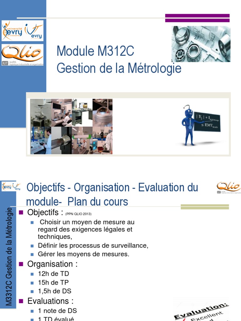 M3312C GestionMetrologie CM (Prof) | PDF | Métrologie | Management de ...