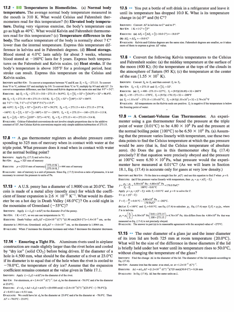Thermo Test Revision | PDF