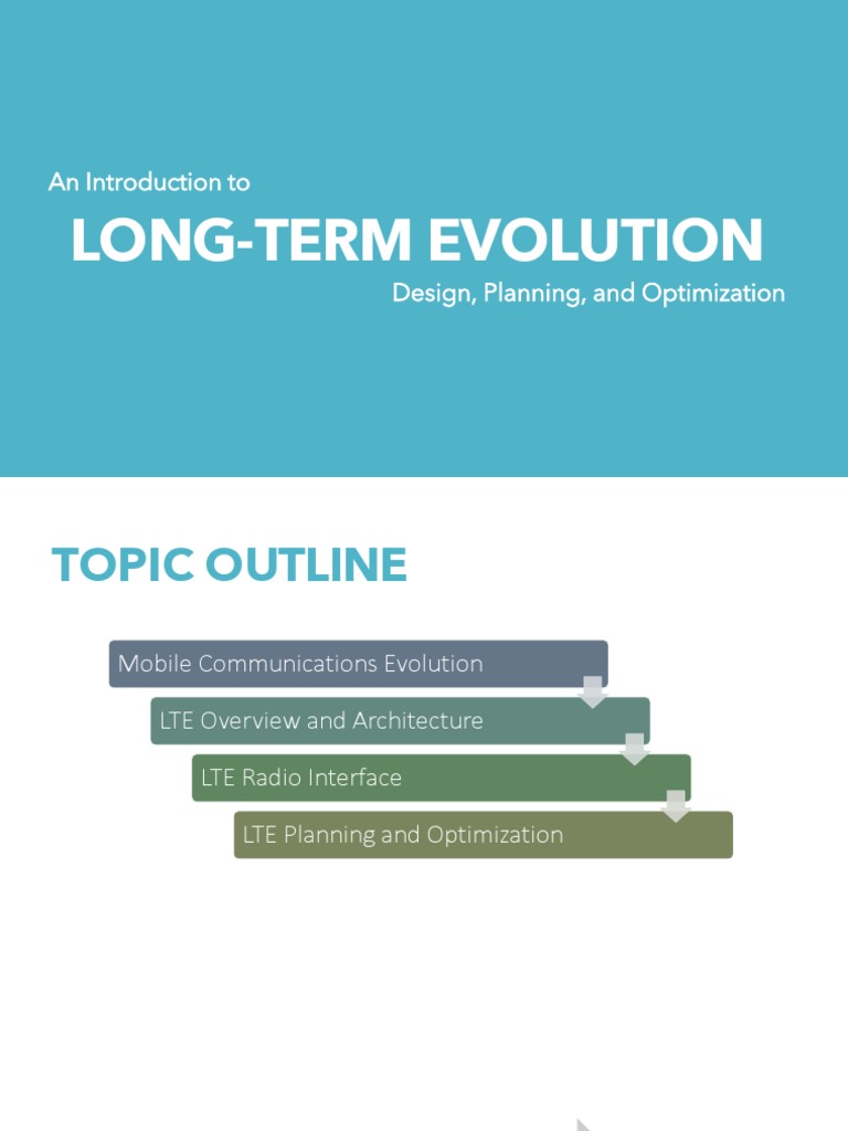 Long Term Evolution | PDF | Mimo | Lte (Telecommunication)