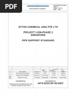 FW Pipe Support Drawings PDF | PDF | Pipe (Fluid Conveyance ...