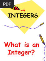 Integers Cheat Sheet | PDF