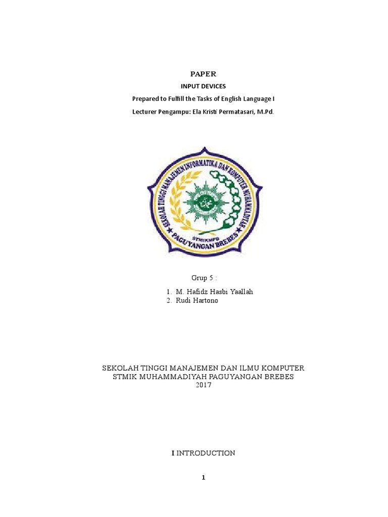Jenis dan Fungsi Perangkat Input Komputer | PDF | Keyboard Komputer ...