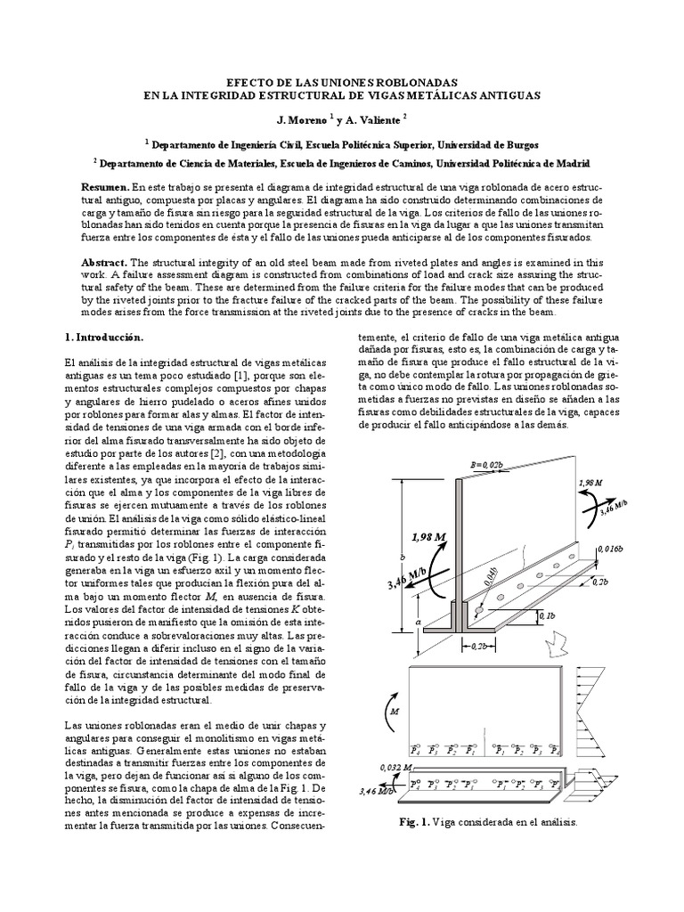 Uniones Roblonadas PDF | PDF | Física Aplicada e Interdisciplinaria ...