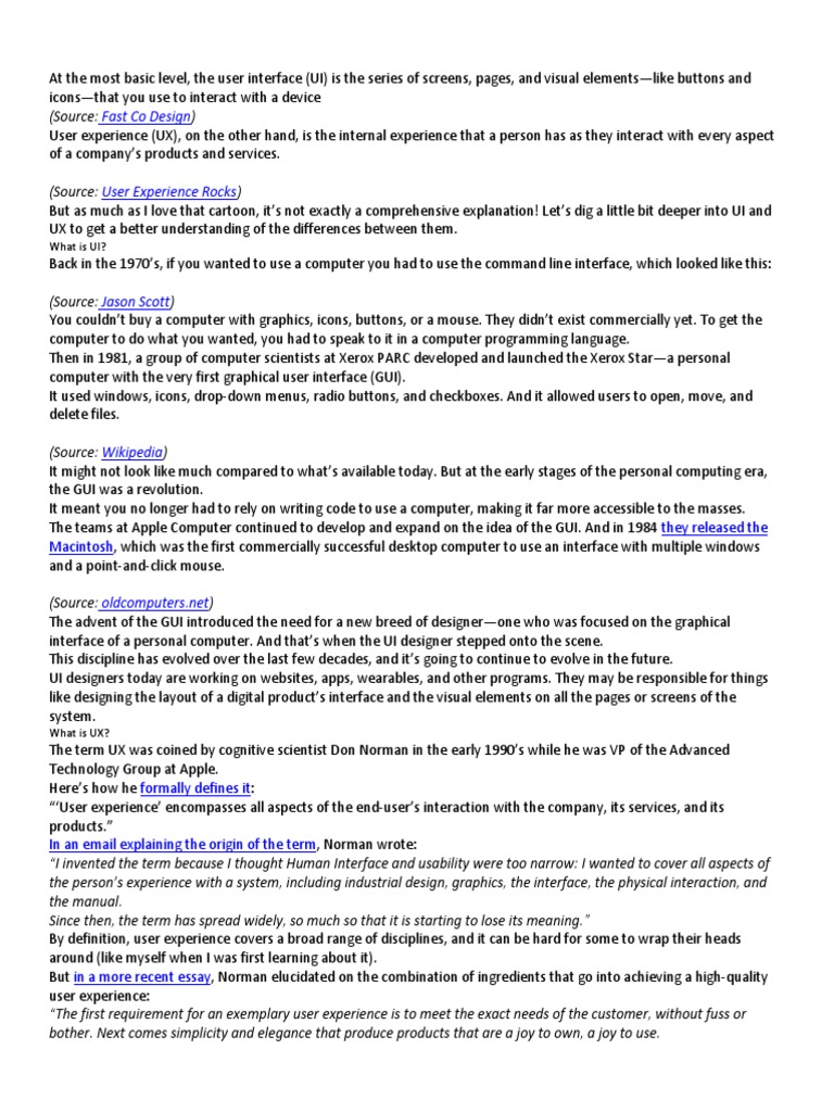 Diff UI UX | Download Free PDF | Graphical User Interfaces | User Interface