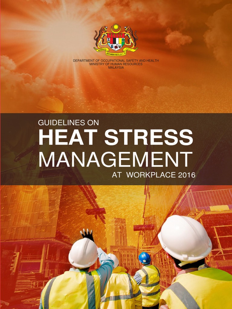 Heat Stress Management Guidelines 2016 | PDF | Hyperthermia ...