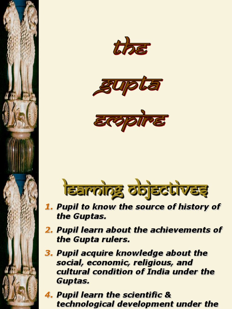 Gupta Empire: Golden Age Insights | PDF