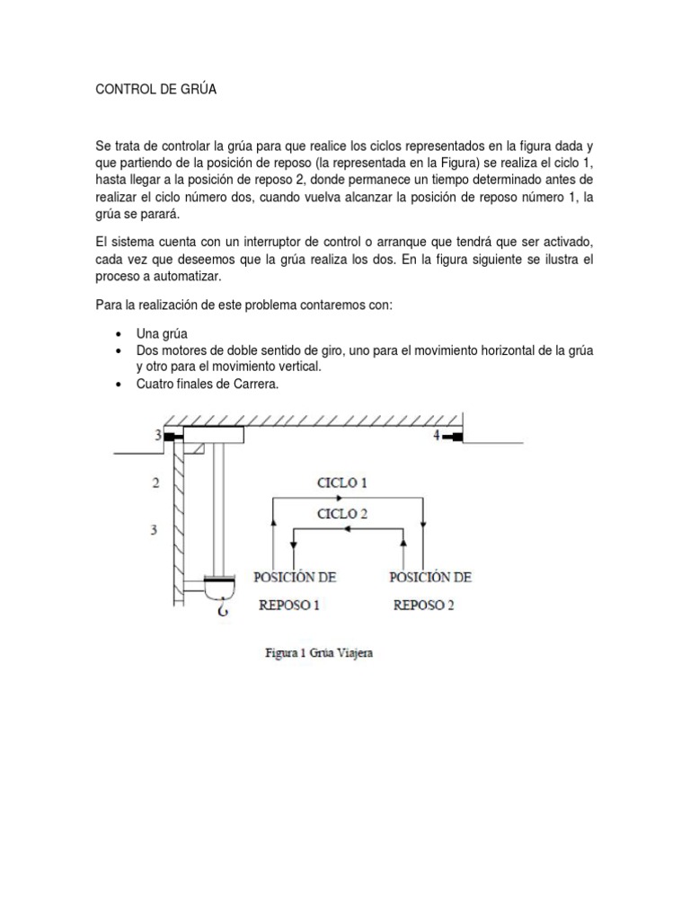 Control de Grúa | PDF