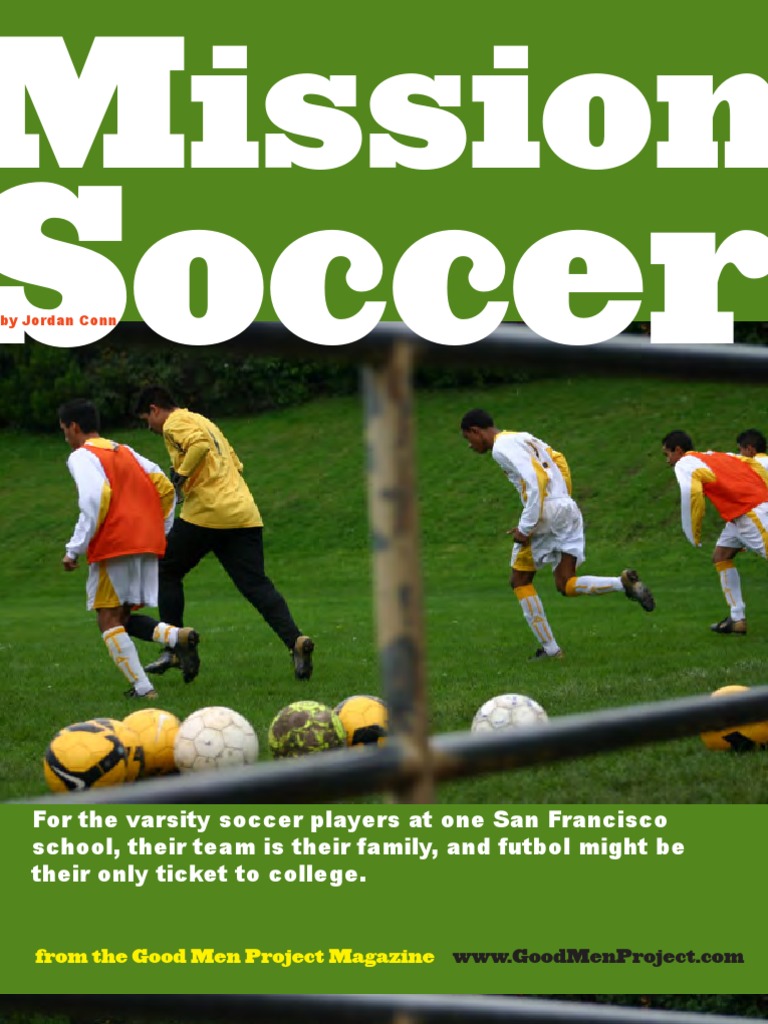 Mission Soccer: A Team's Lifeline | PDF | Defender (Association ...