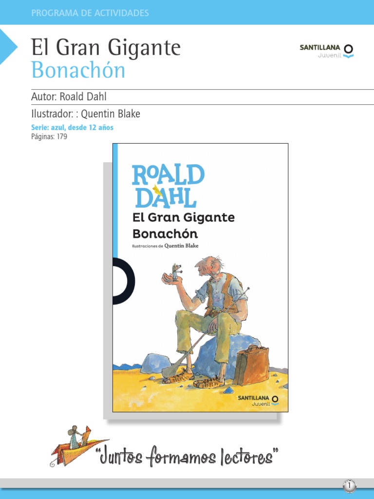 Actividades Del El Gran Gigante Bonachón | PDF | Lectura (proceso) Actividades Del El Gran Gigante Bonachón | PDF | Lectura (proceso)