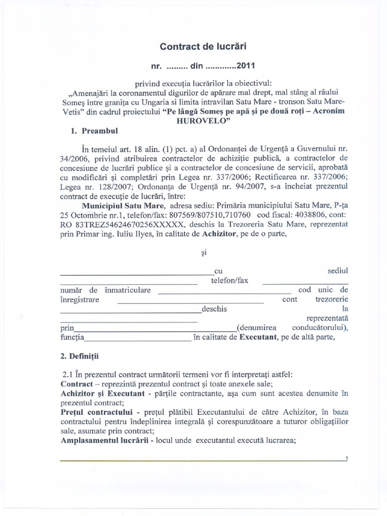 Model Contract Pdf Pdf