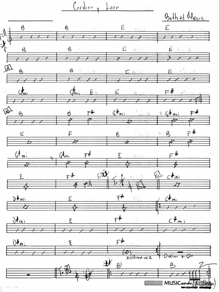 Cordero y Leon (Chart) | PDF