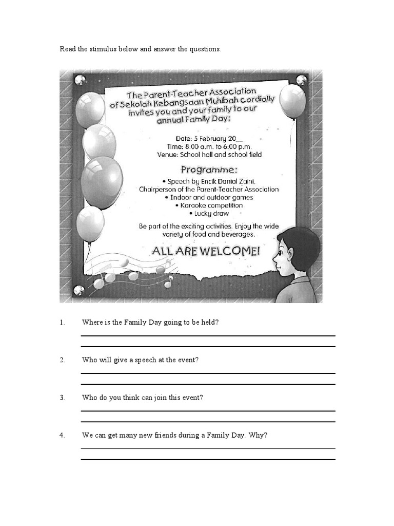 Comprehension Year 5 | PDF