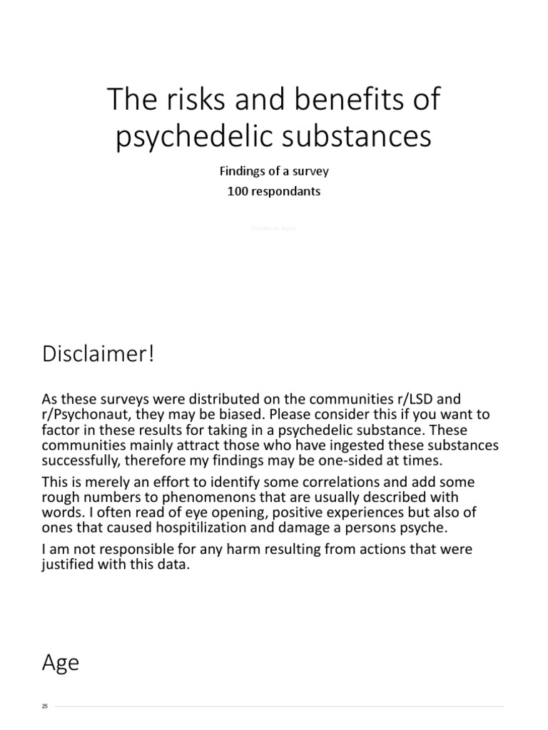 The Risks and Benefits of Psychedelic Substances | PDF | Psychedelic ...