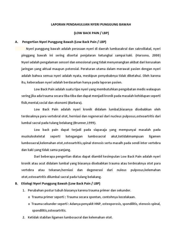 LP LBP (Lengkap) | PDF