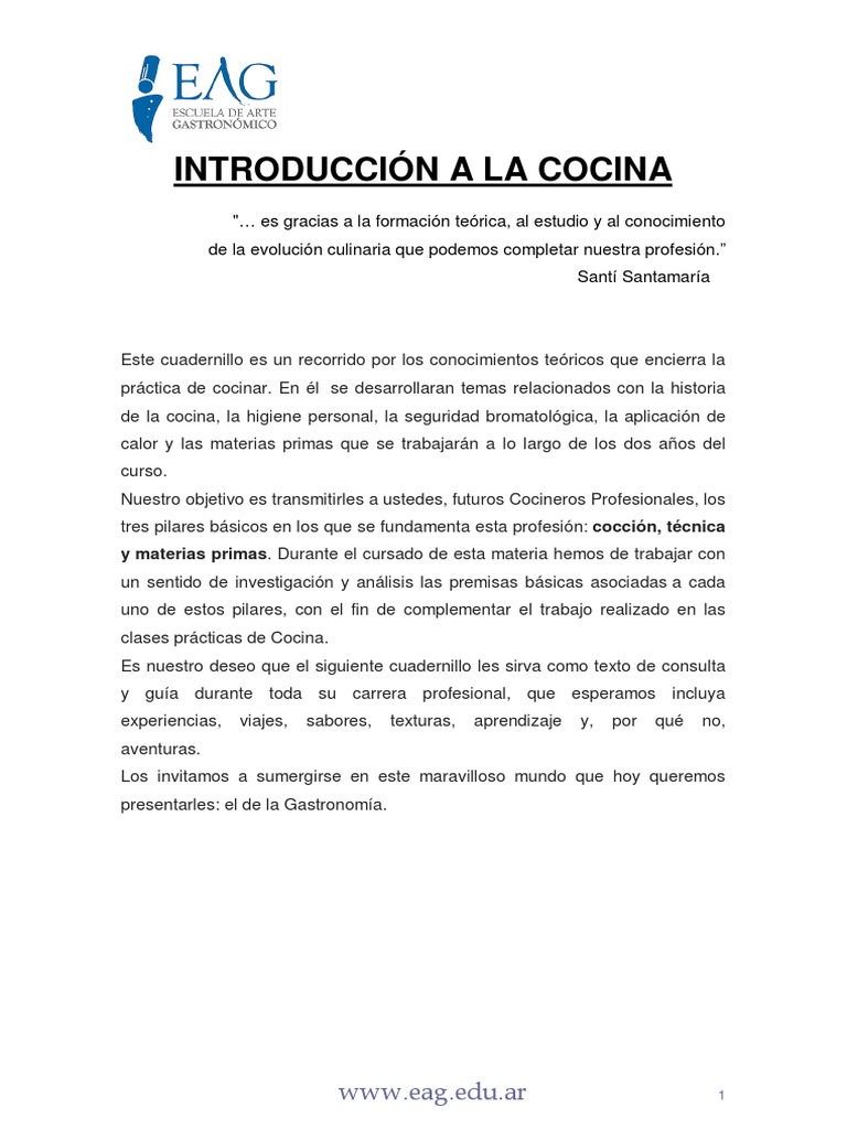 Introducción A La Cocina | PDF | Fritura | Cocinando