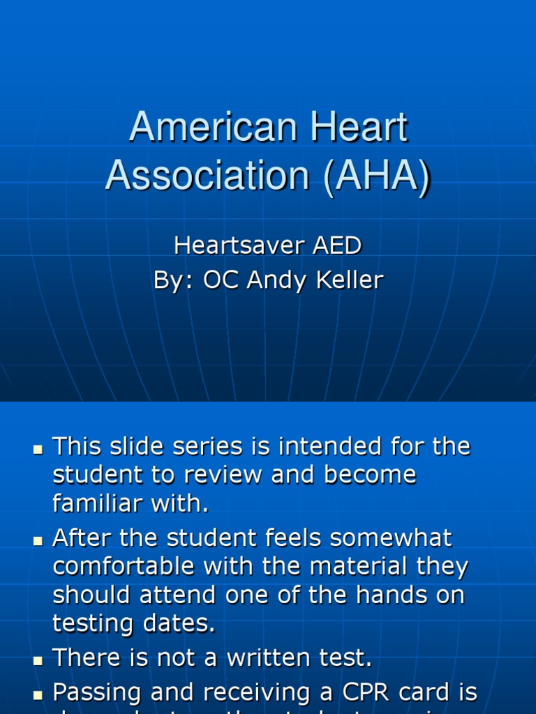 Heartsaver Slides | PDF | Cardiopulmonary Resuscitation | Medical ...