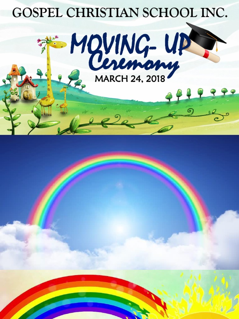 Ceremony Moving-Up: Gospel Christian School Inc | PDF