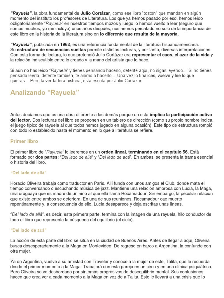 Rayuela | PDF