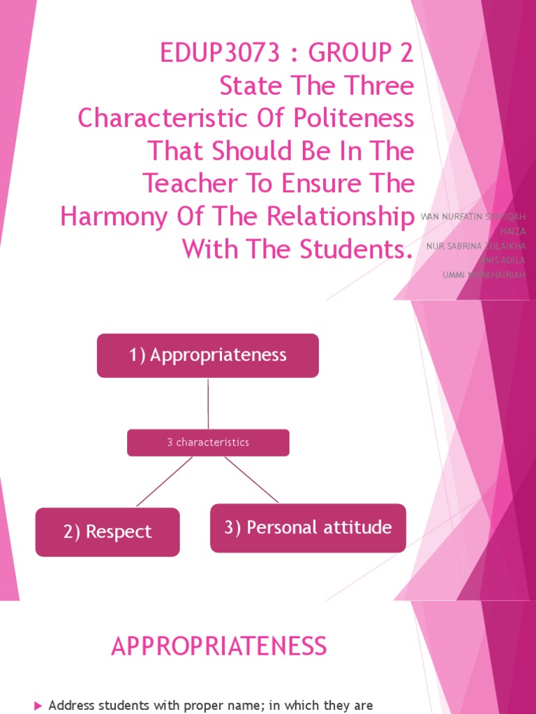 Tutorial Characteristics | PDF