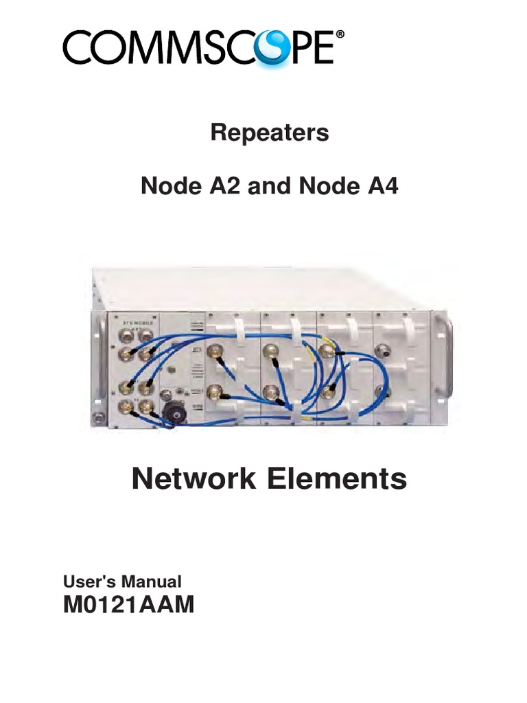 Commscope - M0121AAM_Node_A_HW - User Manual | Electromagnetic ...