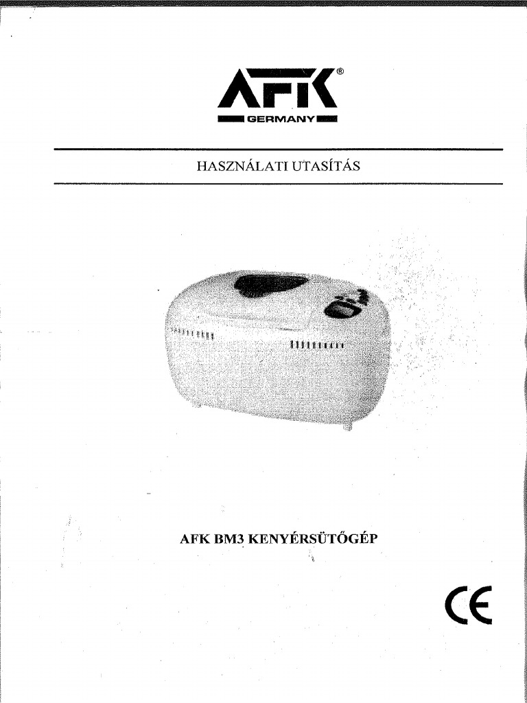 Afk bm-3 Használati Útmutató PDF | PDF