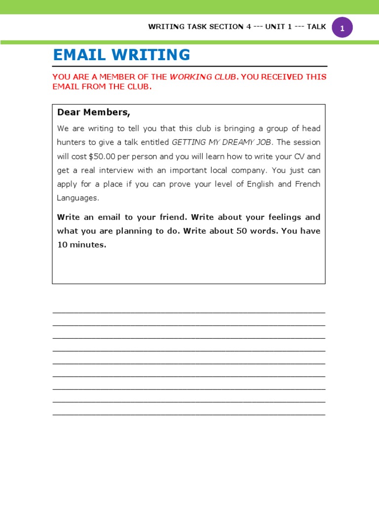 Section 4 Unit 2 Task 1 | PDF