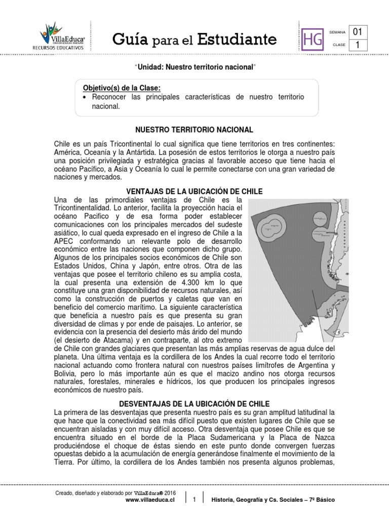 Guia Estudiante Historia 7 Basico S | PDF | Chile | Andes