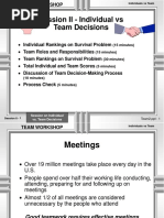 Survival Scenario Exercise | PDF | Consensus Decision Making | Team ...