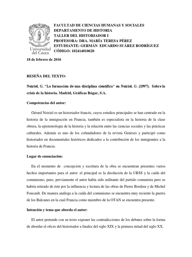La disciplina histórica en Ecuador | PDF | Historiografía | Positivismo