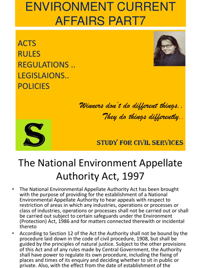 Environment Part 7 | PDF | Biodiversity | Air Pollution