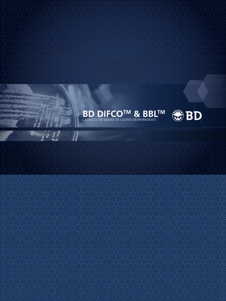 Manual Difco | PDF | Patologia clinica | Microorganismo