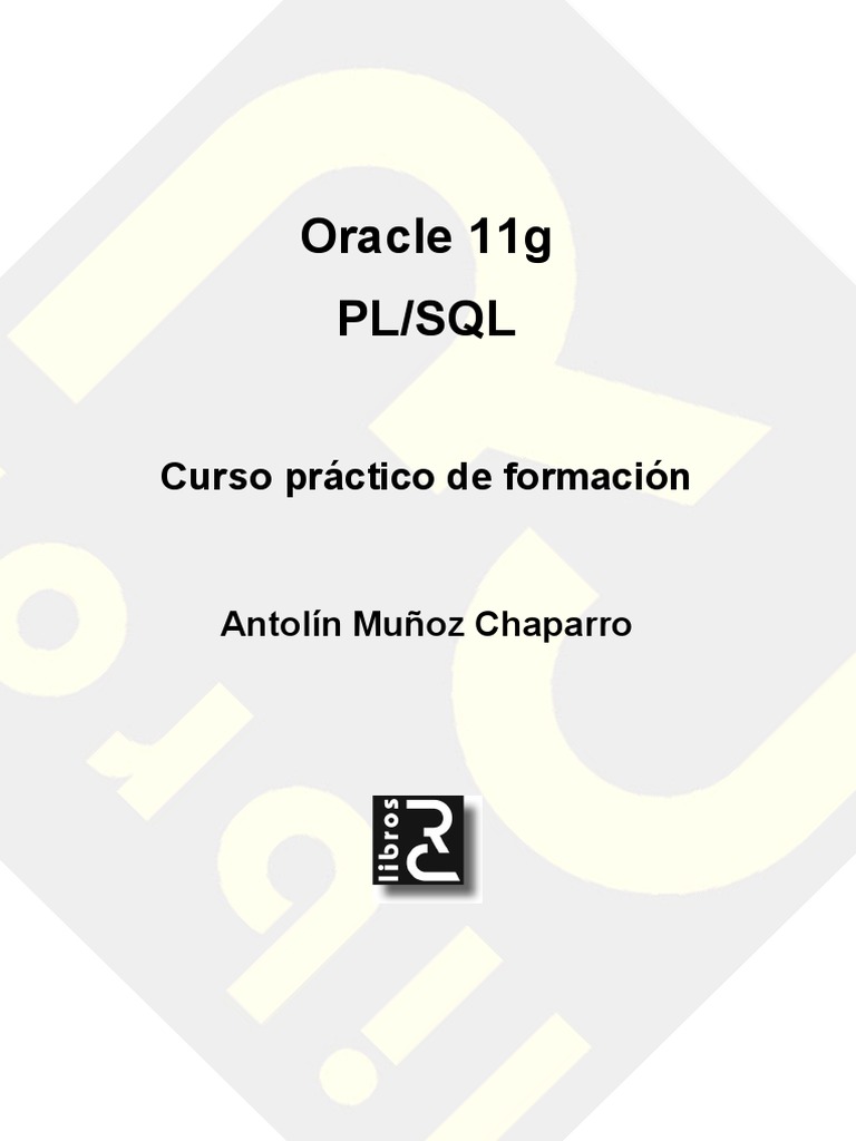 Oracle 11g PL SQL 9788493945015 Index PDF | PDF | Oracle Corporation | Pl / Sql